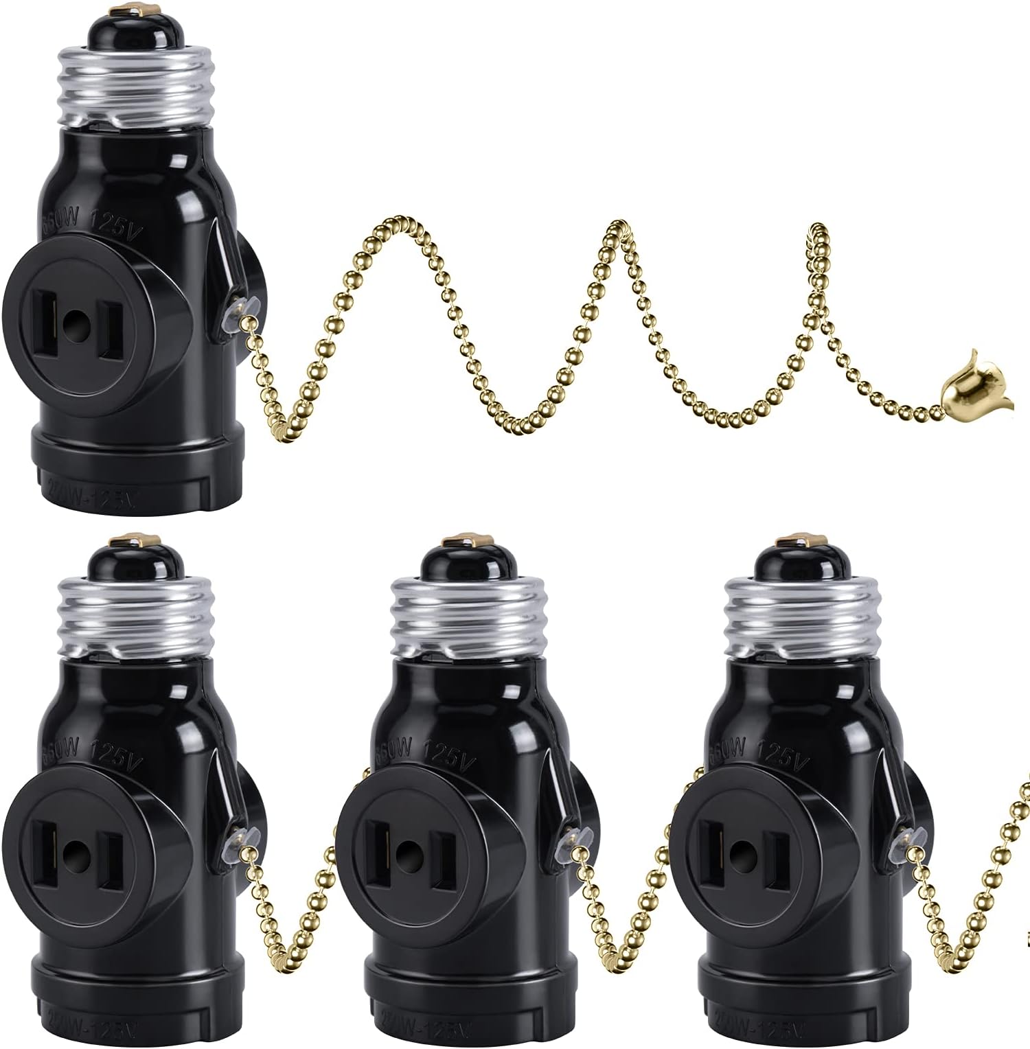 Amazon.com: Power Gear 2-Outlet Socket Adapter, Add 2 Outlets to a Bulb ...