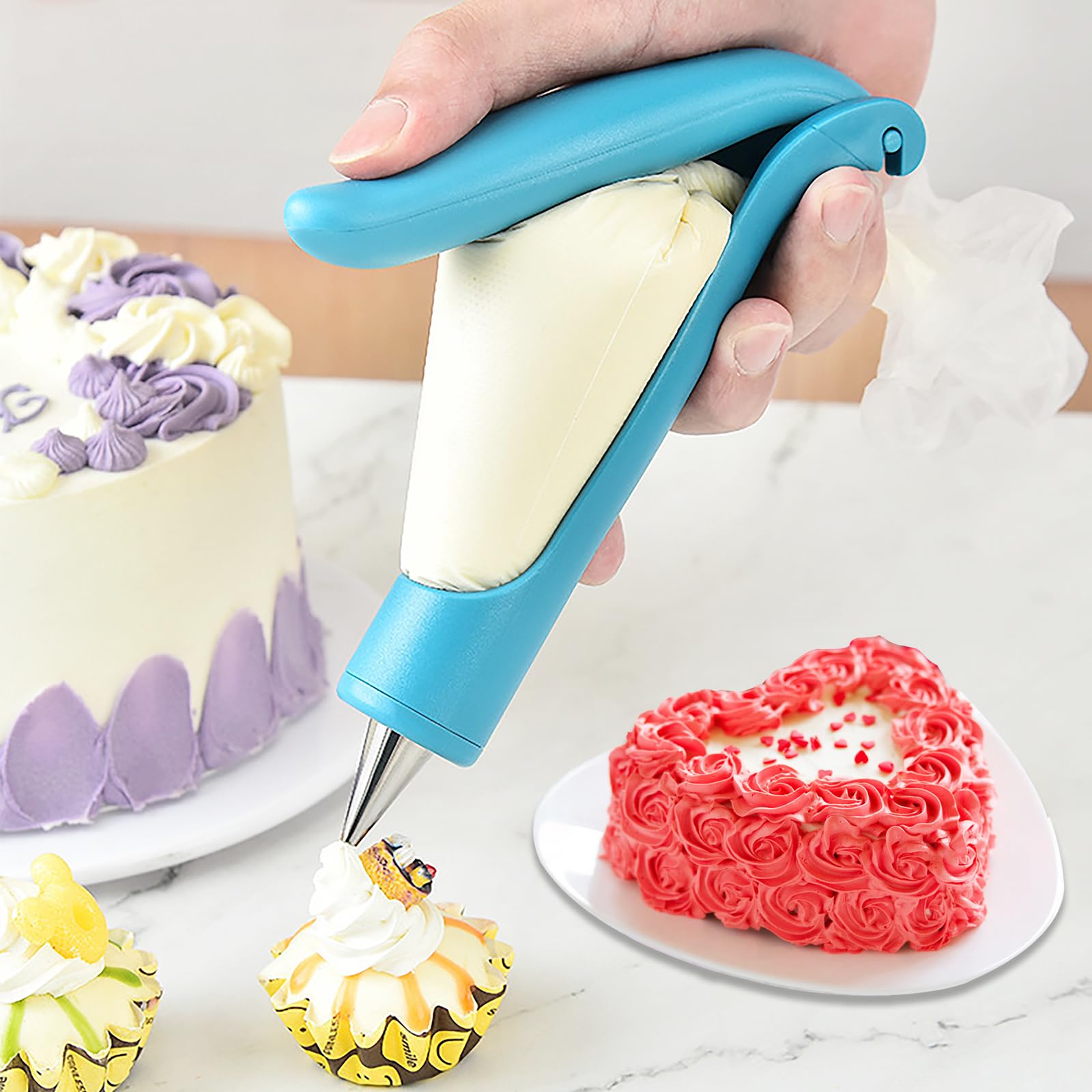 Snapklik.com : Suuker Cake Decorating Pen Tool Kit, Icing Piping Kit ...
