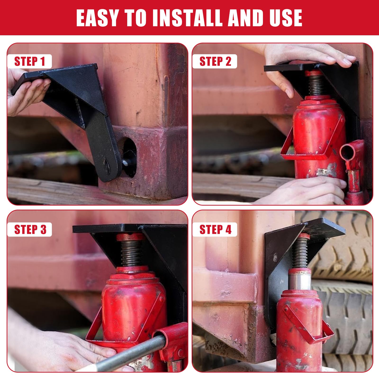 Snapklik.com : HUATOL Upgrade Shipping Container Jack Lug, Storage ...