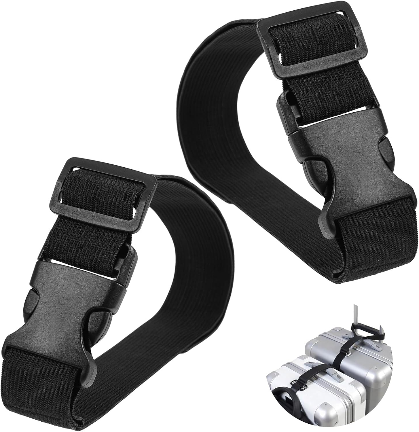 Amazon.com | Qianyu 2 Pcs Fanny Pack Extender Strap Adjustable Buckle ...