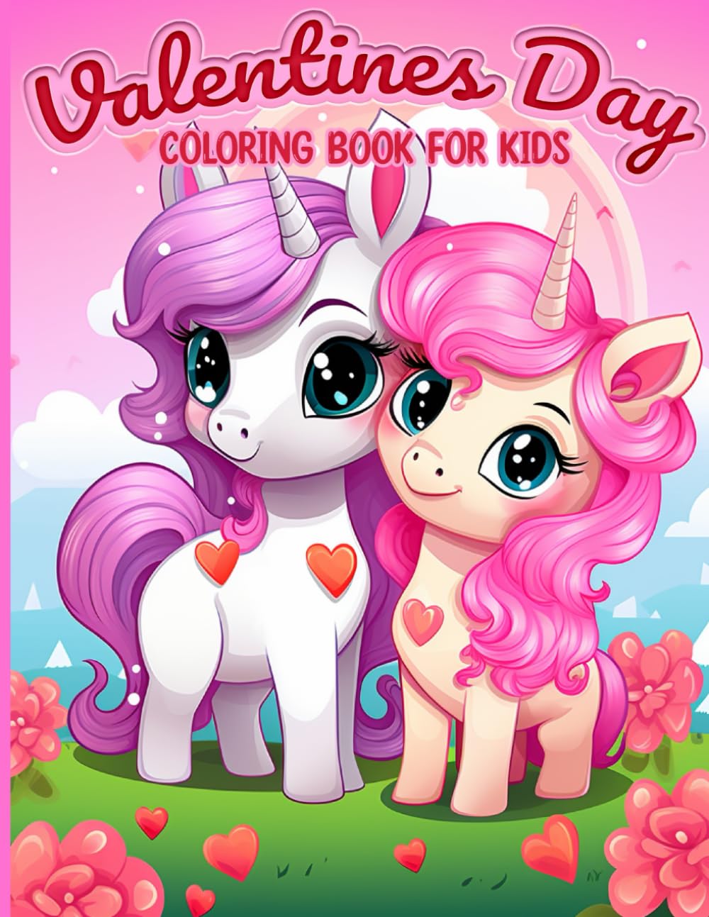 Valentines Day Coloring Book For Kids 50 Cute And Fun | Desertcart INDIA