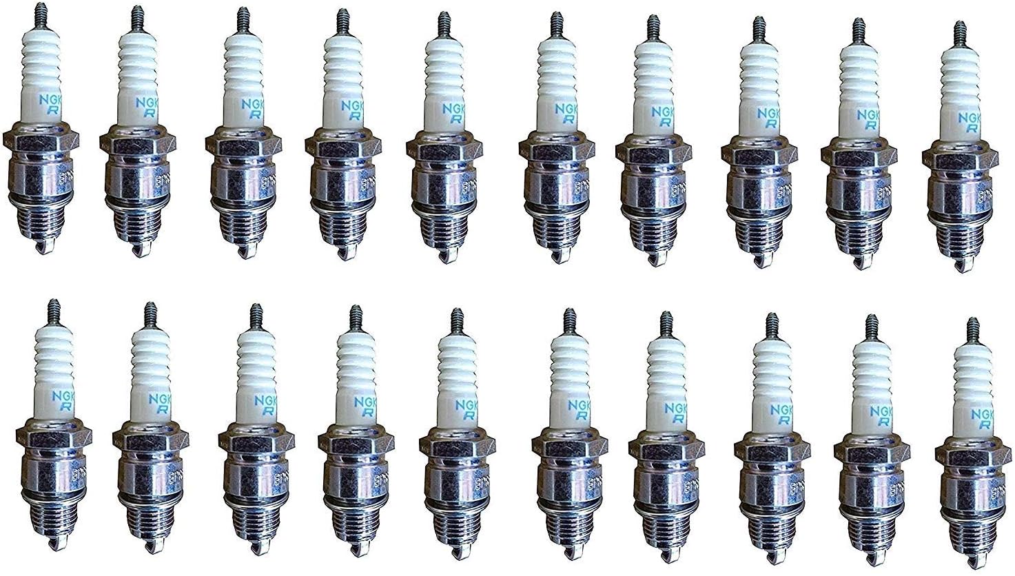 Amazon.com: NGK (4929) DPR8EA-9 Standard Spark Plug, Pack of 10 PAIRS ...