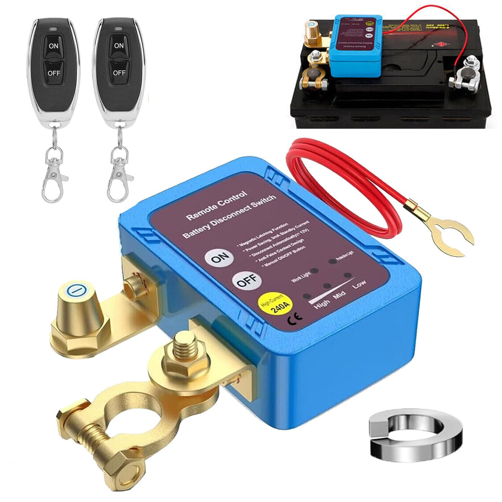 Batterietrennschalter 12v Mit Fernbedienung