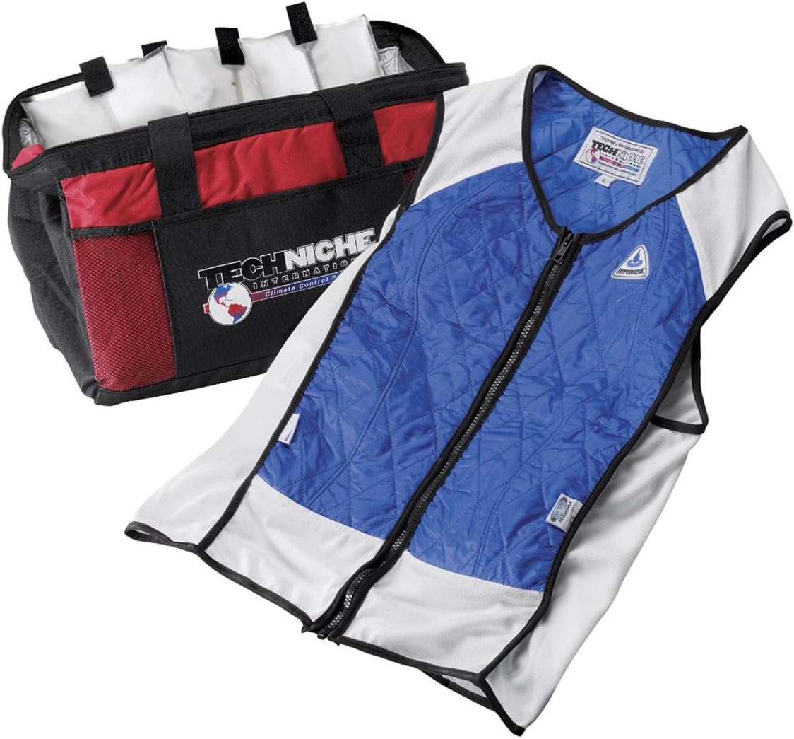 Techniche Hybrid Cooling Vest with Both Hyperkewl Evaporative Cooling ...