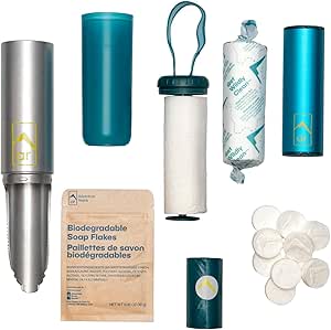 Amazon.com : Adventure Ready Backpacking Trowel Toilet Kit - Includes ...