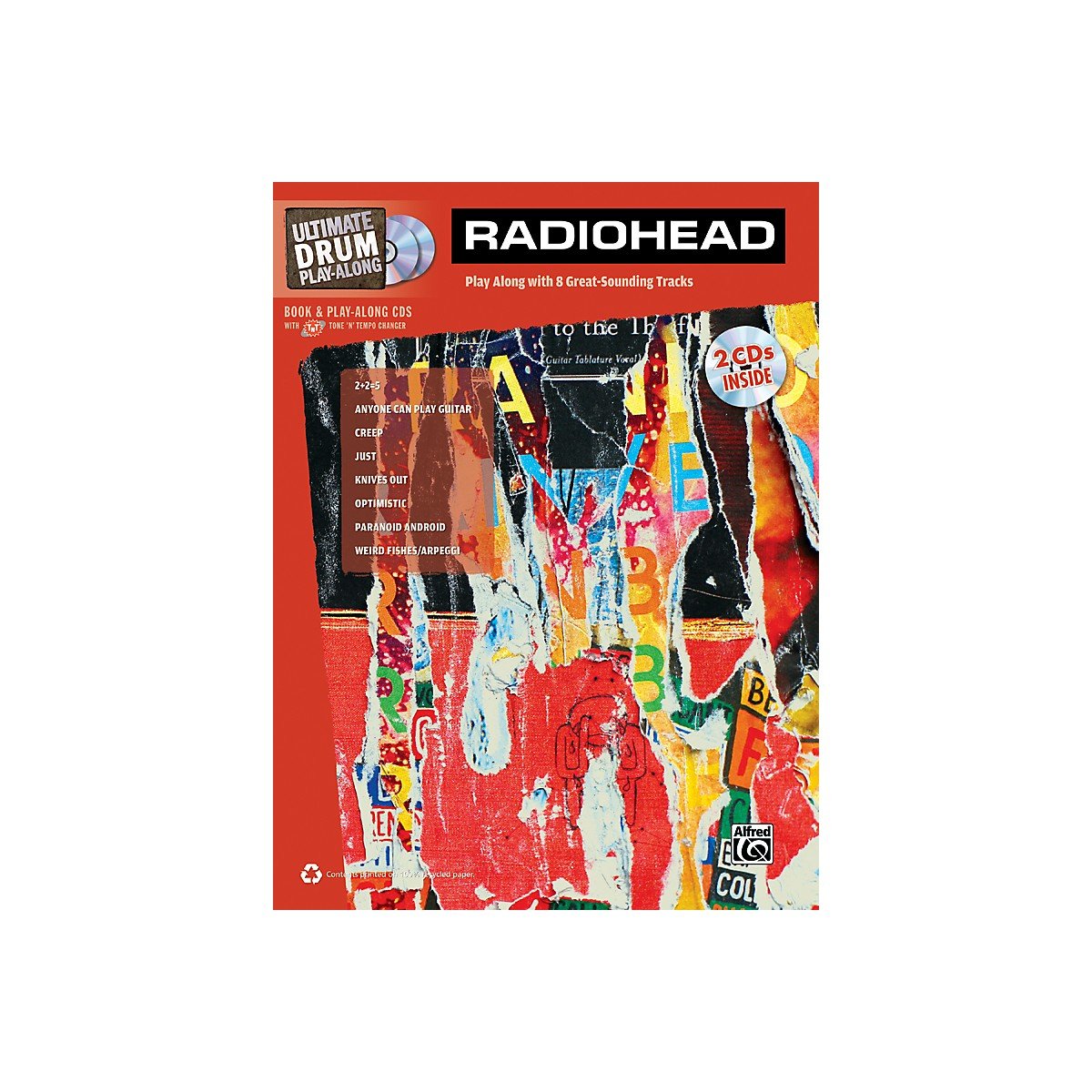 Amazon.com: Radiohead - Ultimate Drum Play-Along: Book/2-CDs Pack ...