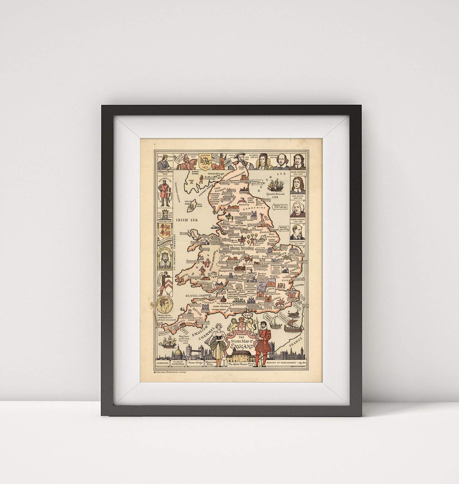 Buy a-Carto, LLC 1936 of England|The Story of England. Egbert G ...