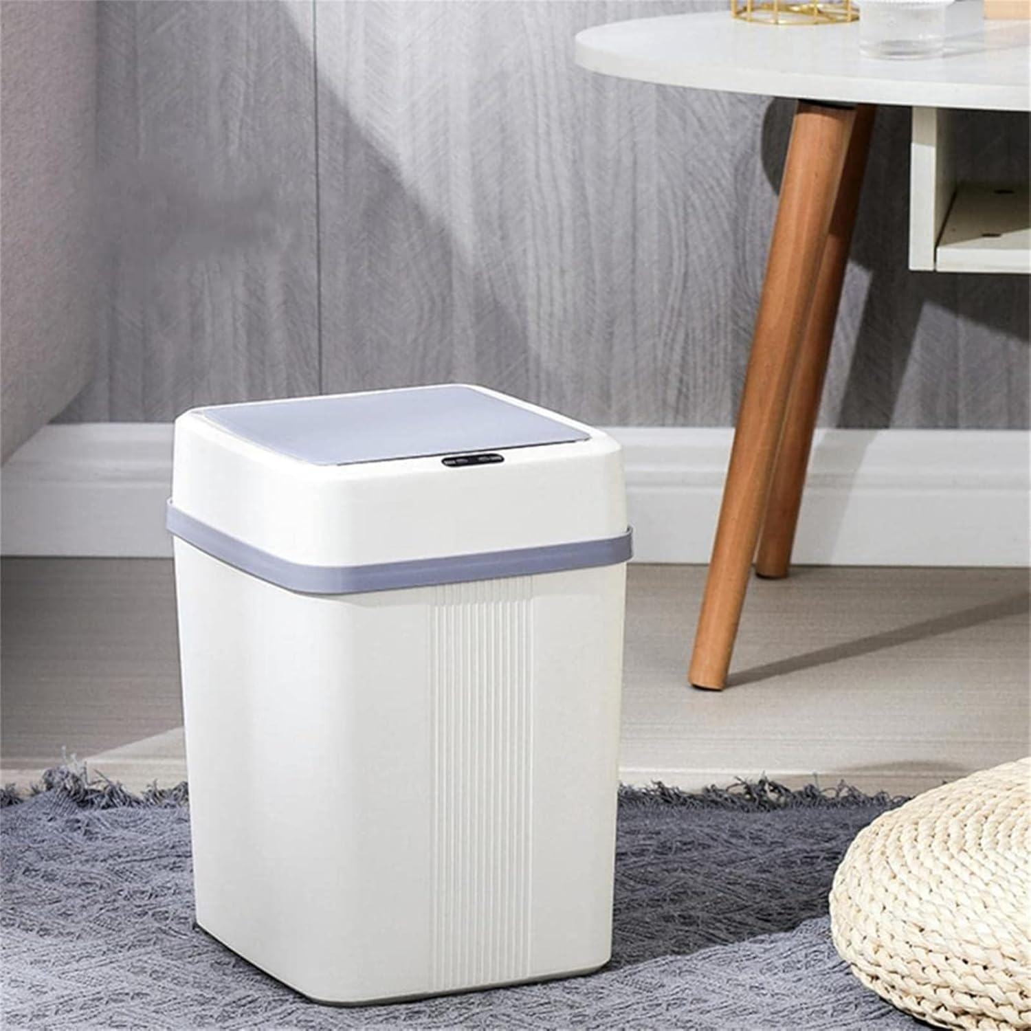 Amazon.com: Automatic Motion Sensor Dustbin Trash Can Steel Recycler ...