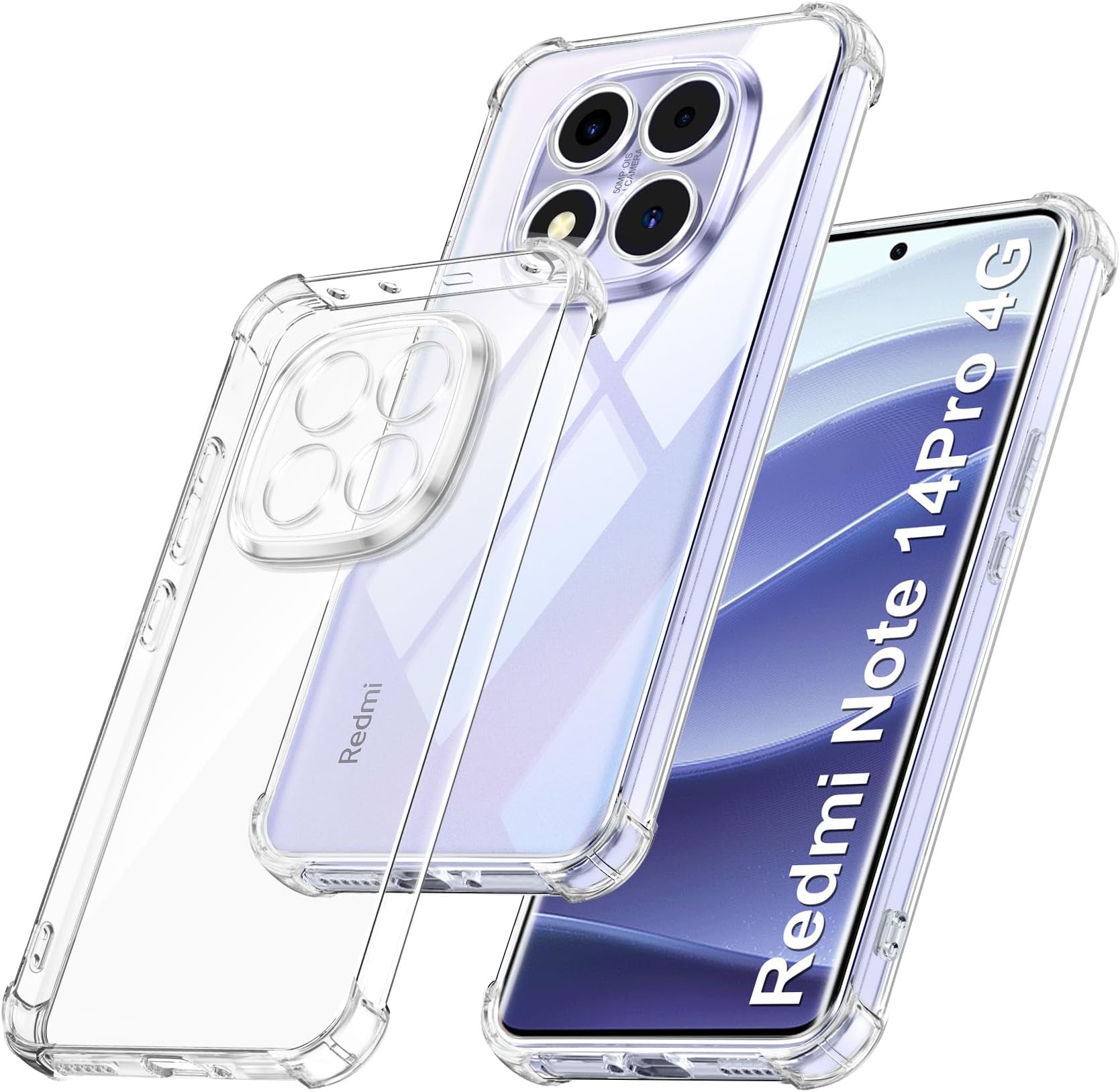 COPIKE Cover Antiurto per Xiaomi Redmi Note 14 Pro 5G e Protezione ...