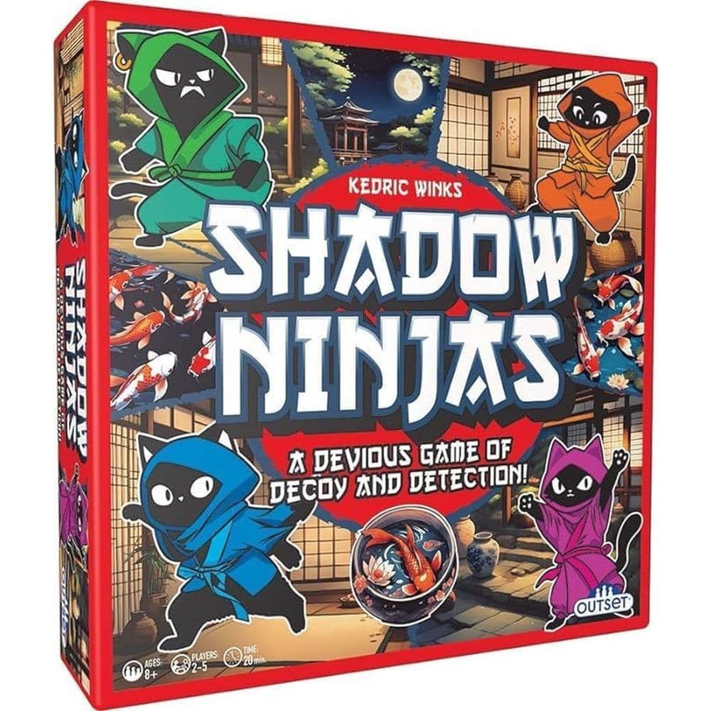 Amazon.com: Shadow Ninja's Board Game - A Devious Game of Decoy and ...