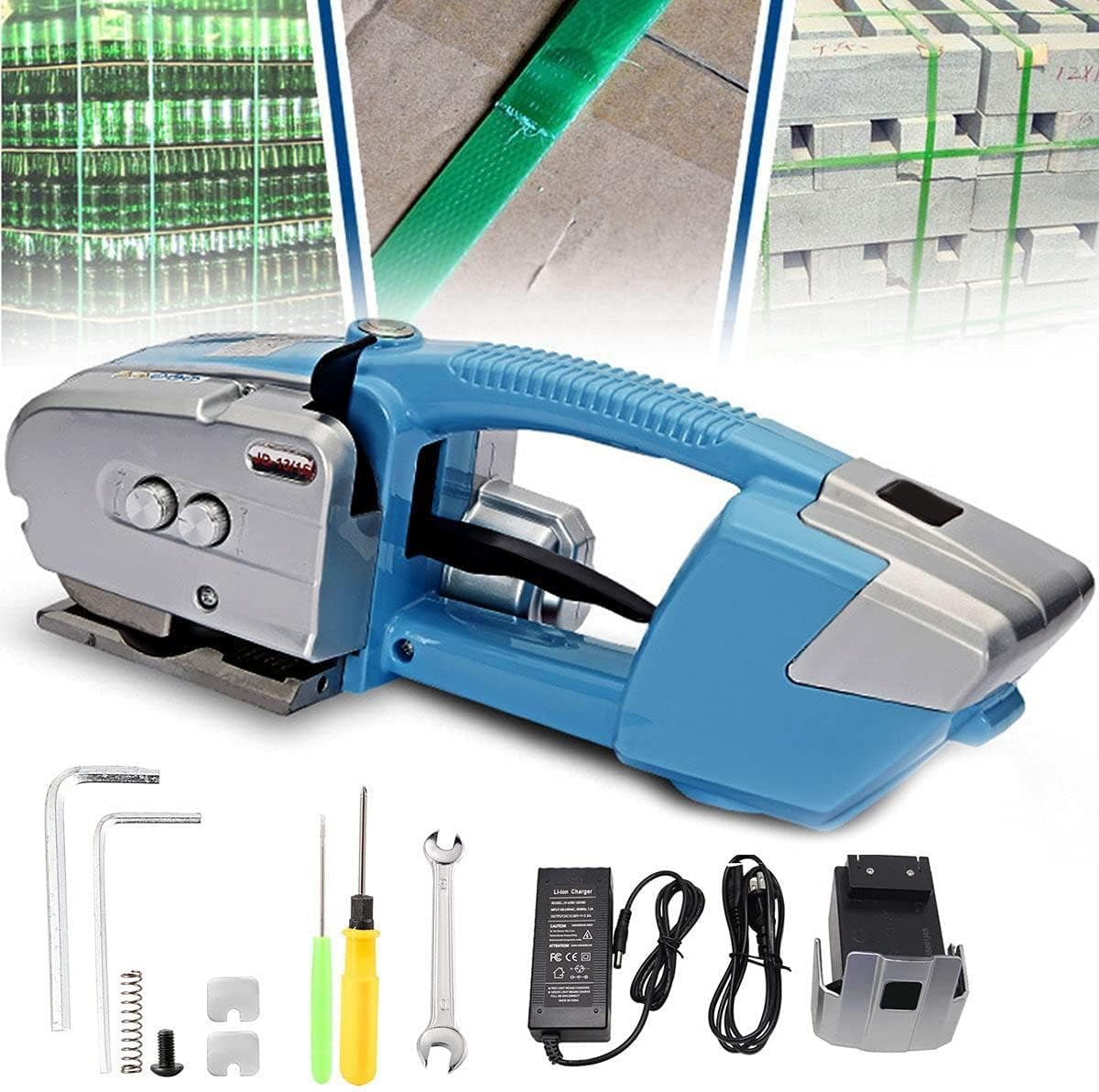 Amazon.com: Electric Strapping Machine Charged Automatic Belt Packing ...