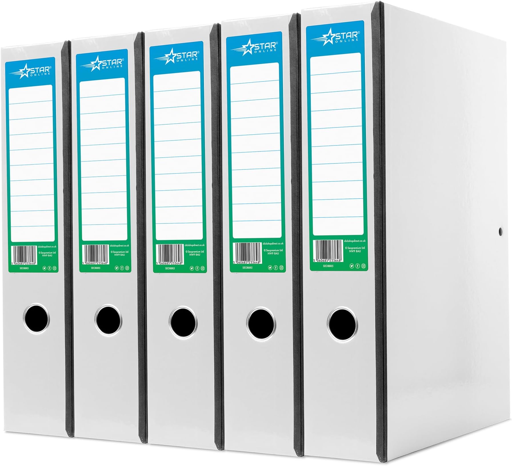 White Box Box File Cloud [Pack of 10] : Amazon.co.uk: Stationery ...