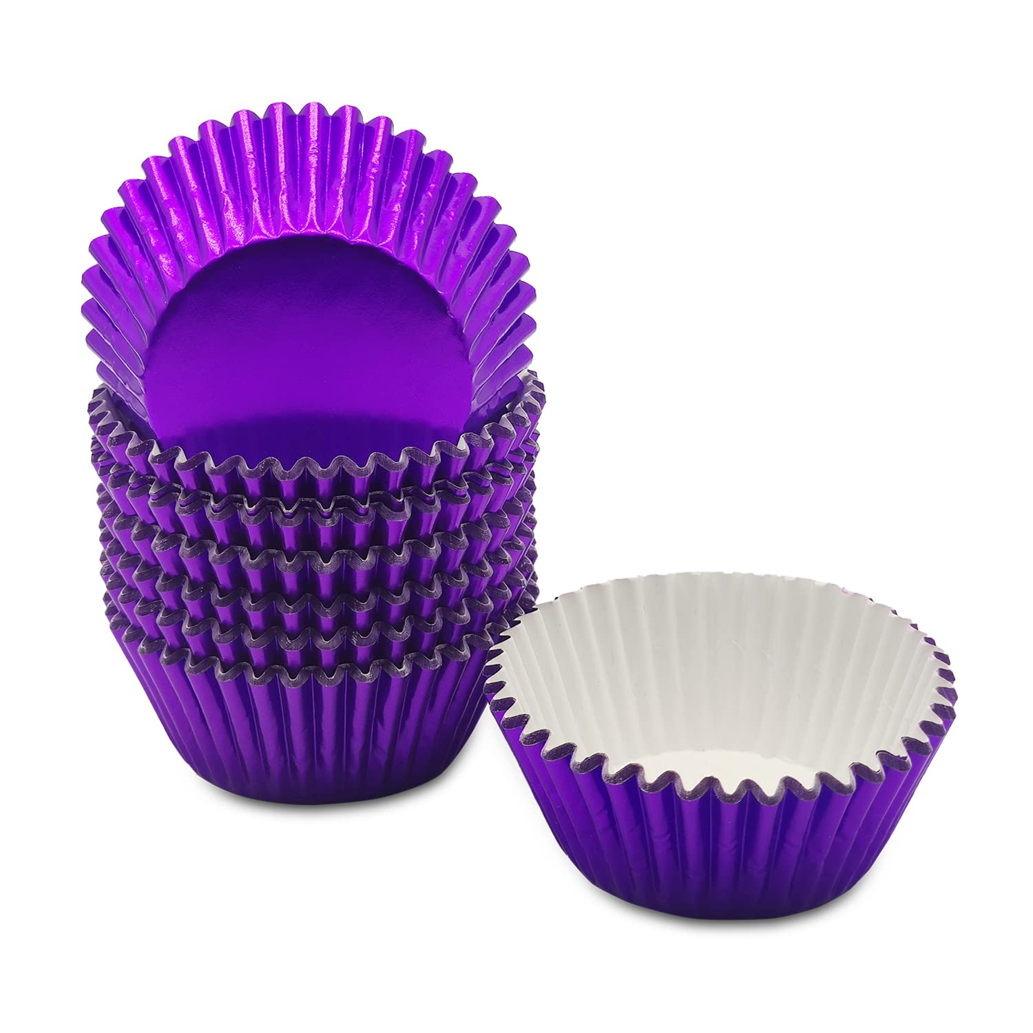 Purple Cupcake Wrappers