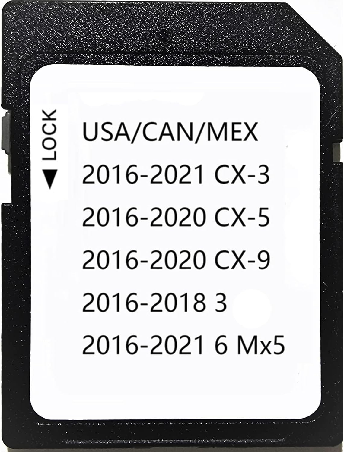 Amazon.com: M-da 3 6 CX-3 CX-5 CX-9 Map Navigation SD Card USA/CAN/MEX ...