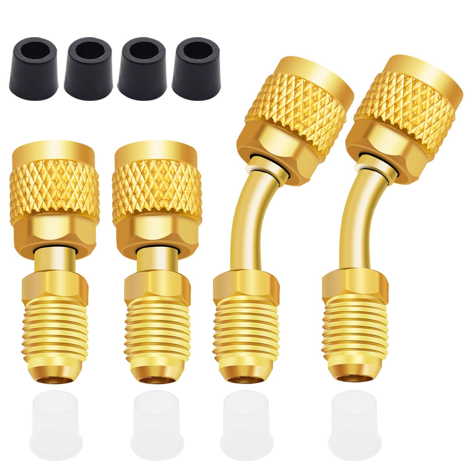 Amazon.com: Aienxn R410A Mini Split Adapter, 5/16" Female to 1/4" Male ...