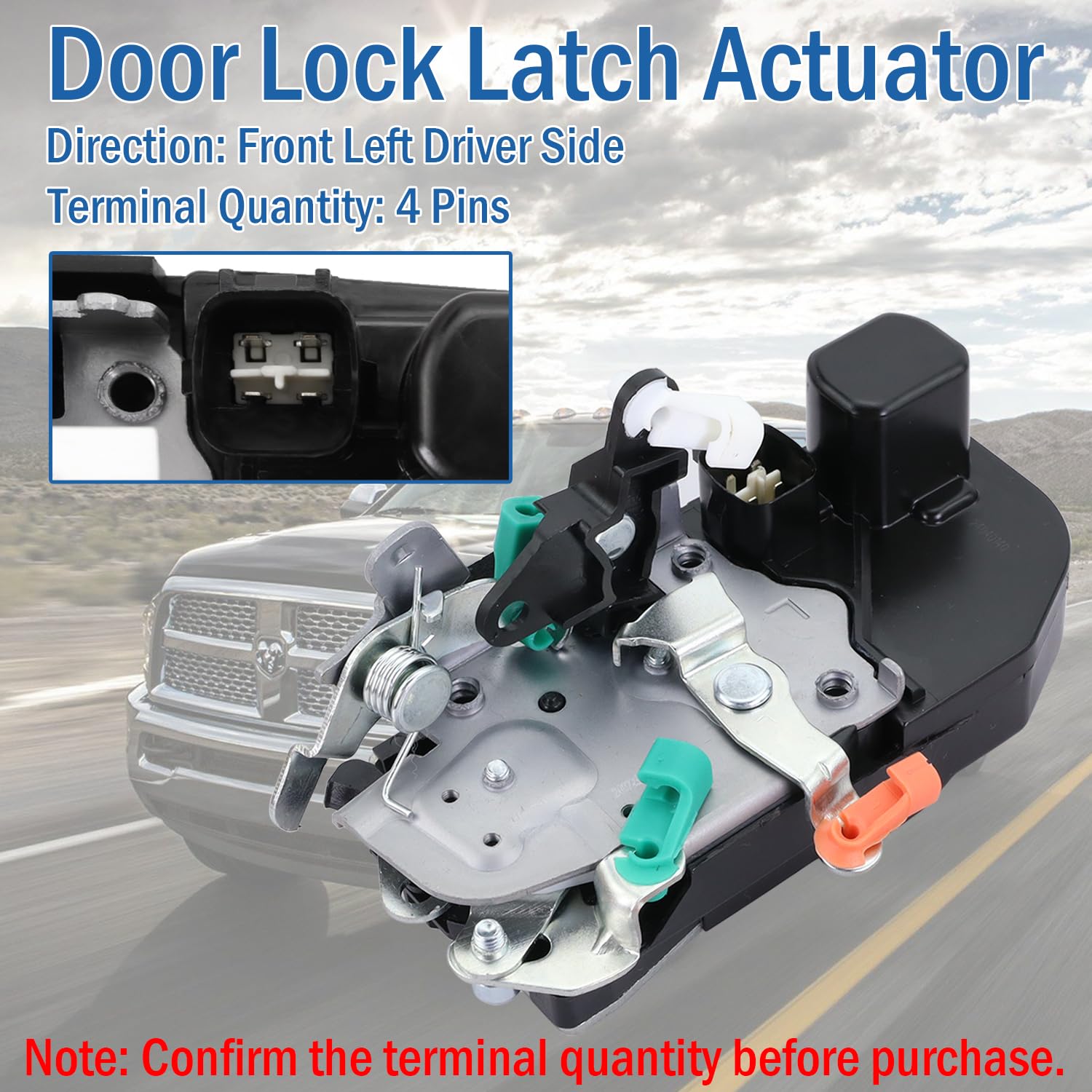 Snapklik.com : Rear Left Driver Side Door Lock Latch Actuator Fit For ...