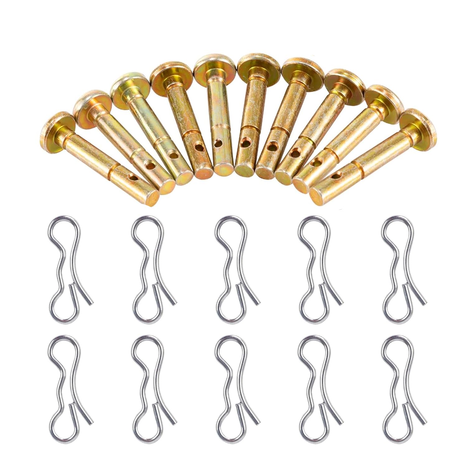 Cotter Pin 5 SET/10 SET Shear Pins & s For Snowblowers 738-04124A, 738 ...