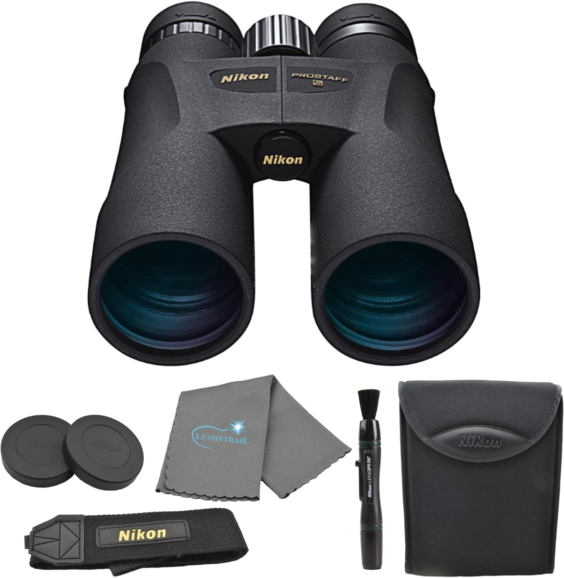 Amazon.com : Nikon 7573 PROSTAFF 5 12X50 Binocular (Black ...