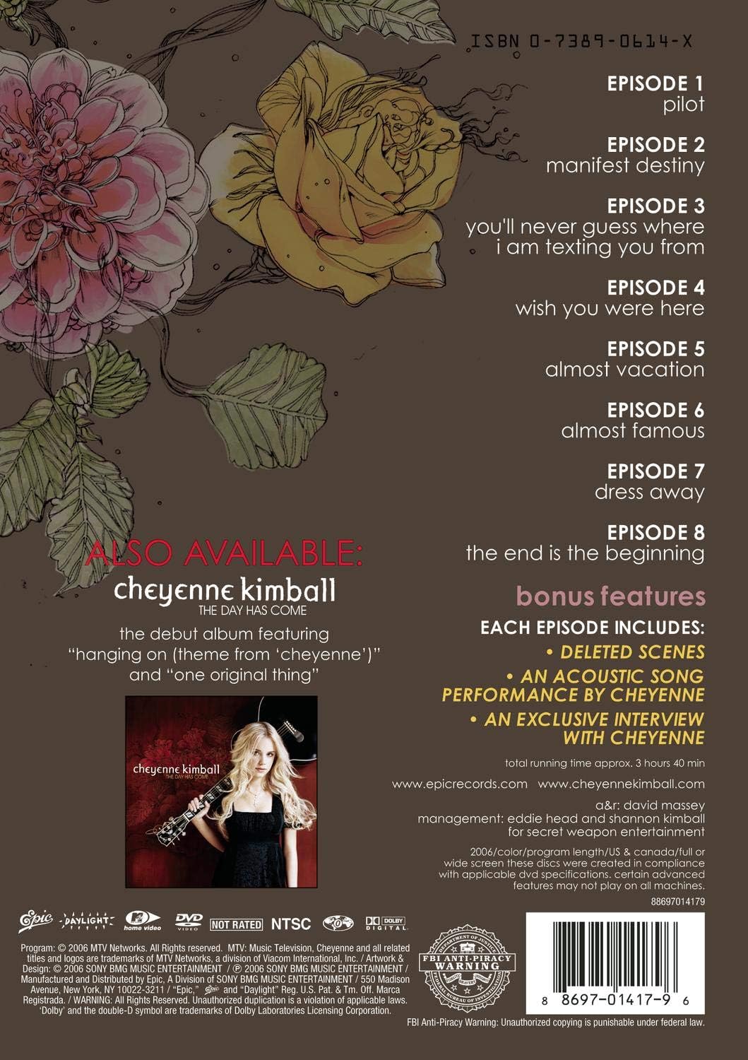 Cheyenne: Season 1 (Reality Show) [Import]: Amazon.ca: Jason Castro ...