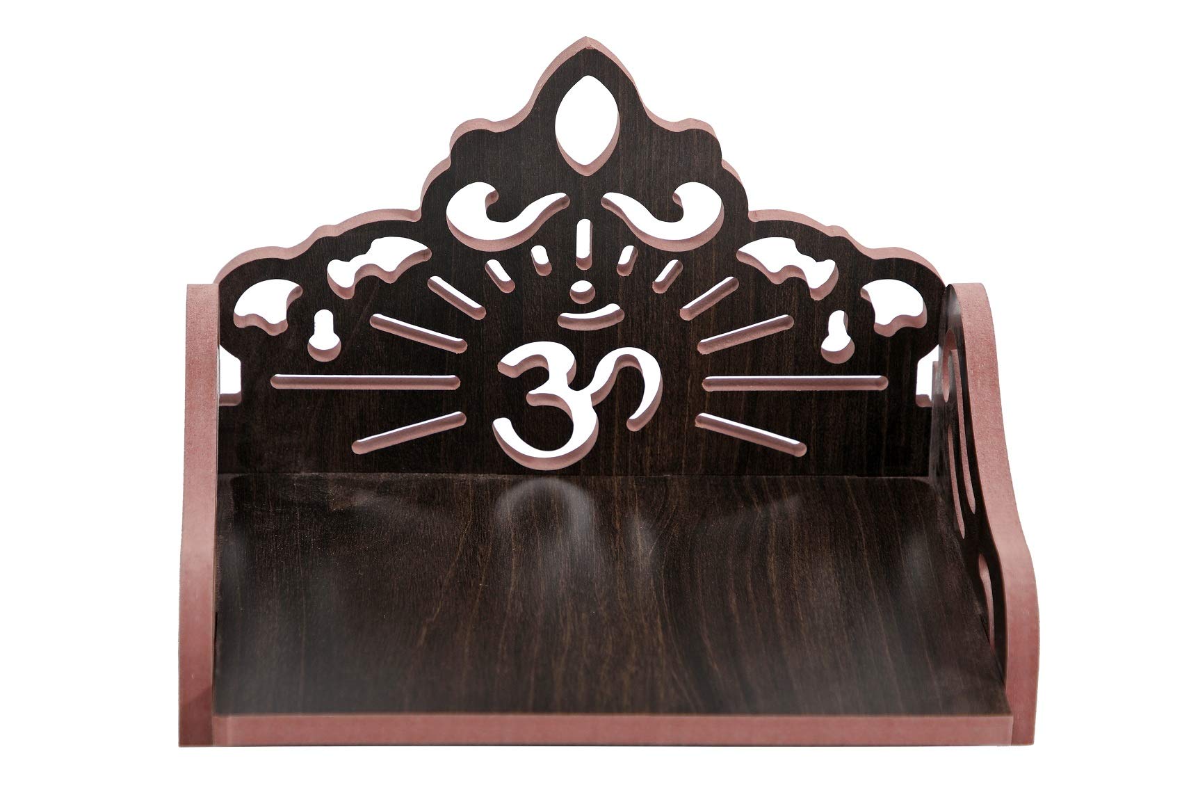 Buy KBS Wooden Wall Temple for Home Shop Office | Art and Craft Wooden ...