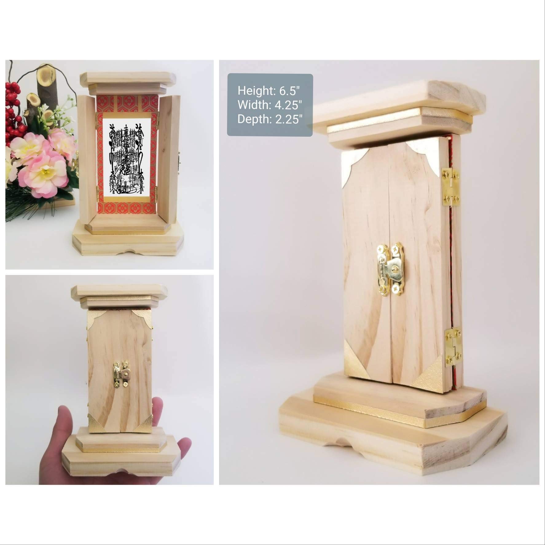 Buy Mini Portable Nichiren Daishonin Gohonzon Butsudan Omamori ...