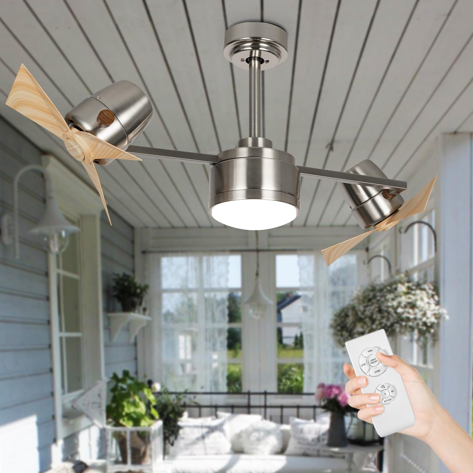 Double Cieling Fan Head Extra Long Dusters With 100inches Extension