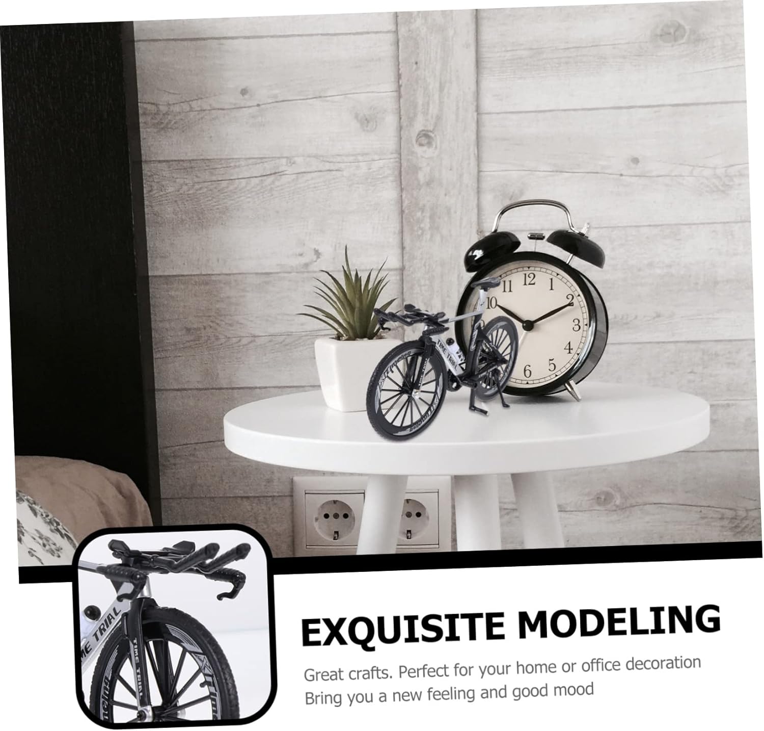 LIFKOME 4 Pcs Bicycle Model Mountain Cycle Model Miniature Cycle ...