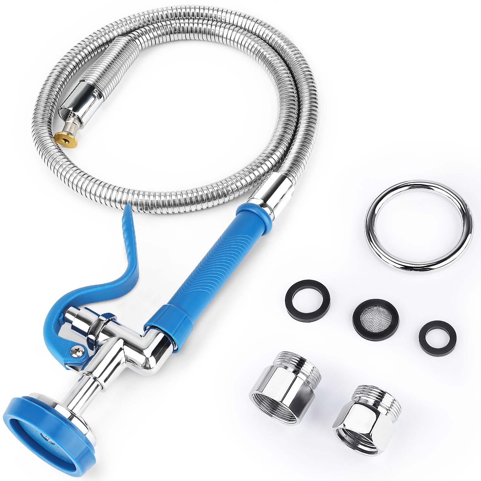 Spray Valve with 38" Flexible Pre Rinse Hose, Commercial Pre rinse ...