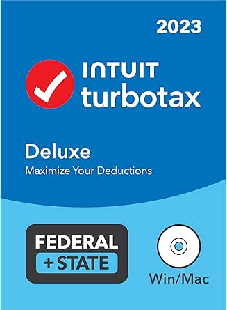 Amazon.com: [Old Version] TurboTax Deluxe 2023, Federal & State Tax ...