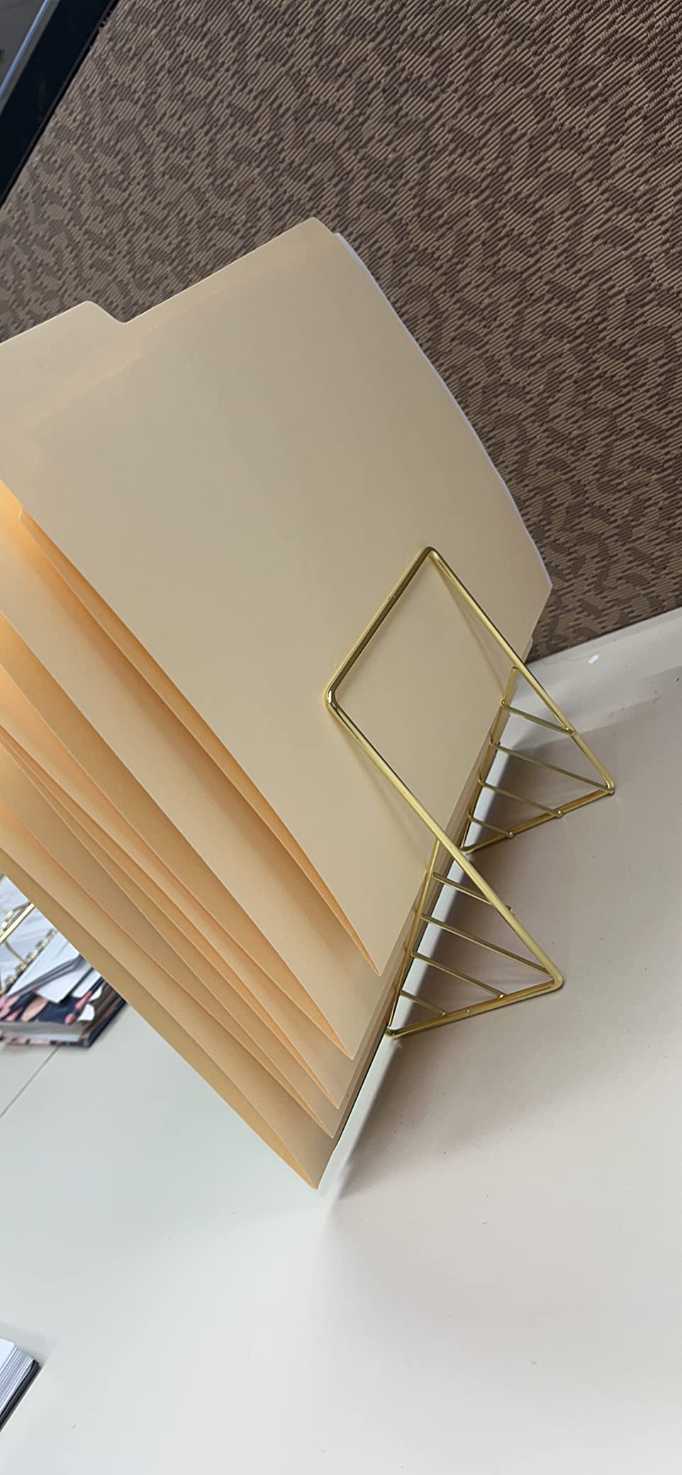 $3/mo - Finance U Brands Metal Letter Sorter, Desktop Accessory, Vena ...