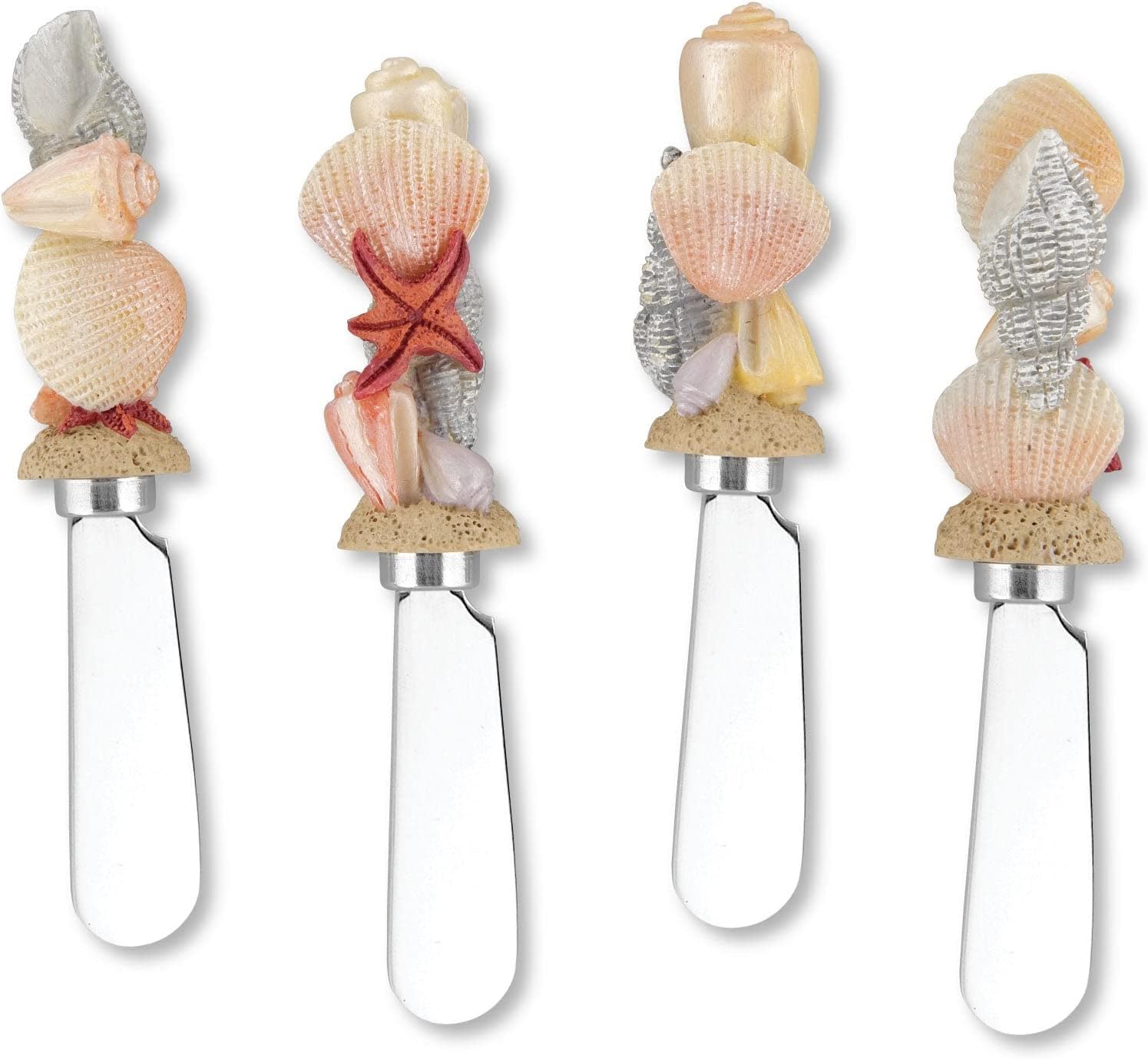 Amazon.com: Wine Things 4-Piece Hand Painted Resin Handle with ...