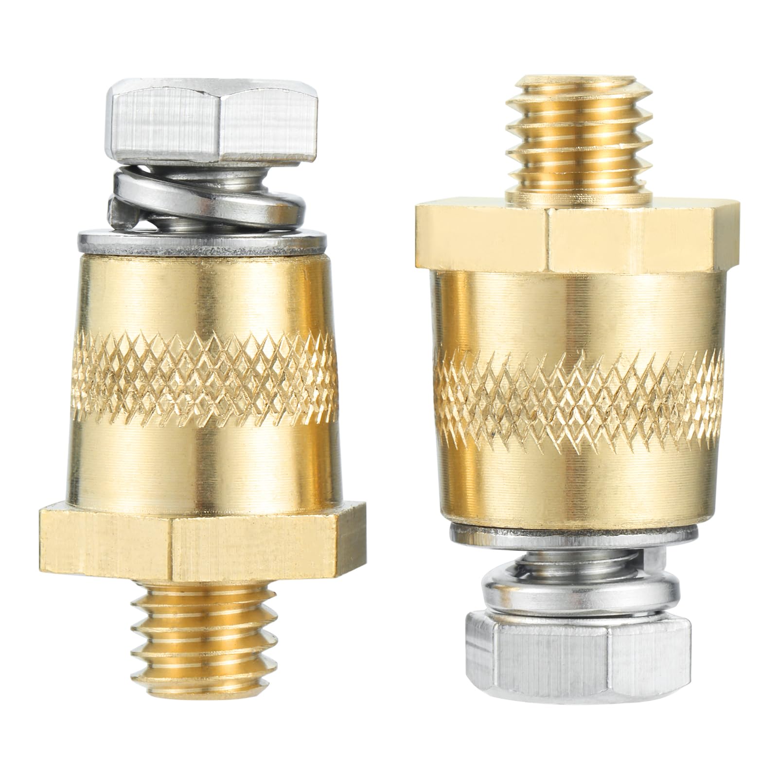 Amazon.com: Battery Terminal Connectors, 3/8 16 Top Side Battery Post ...