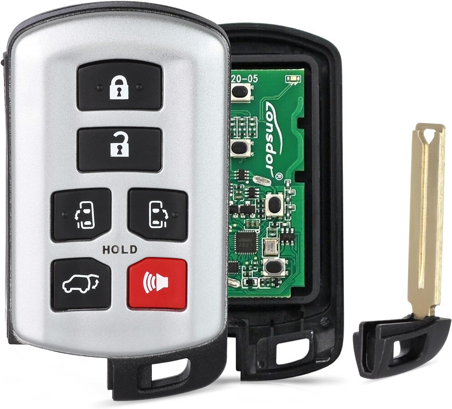 Amazon.com: Yewong Proximity Remote Key Fob Replacement for Toyota ...