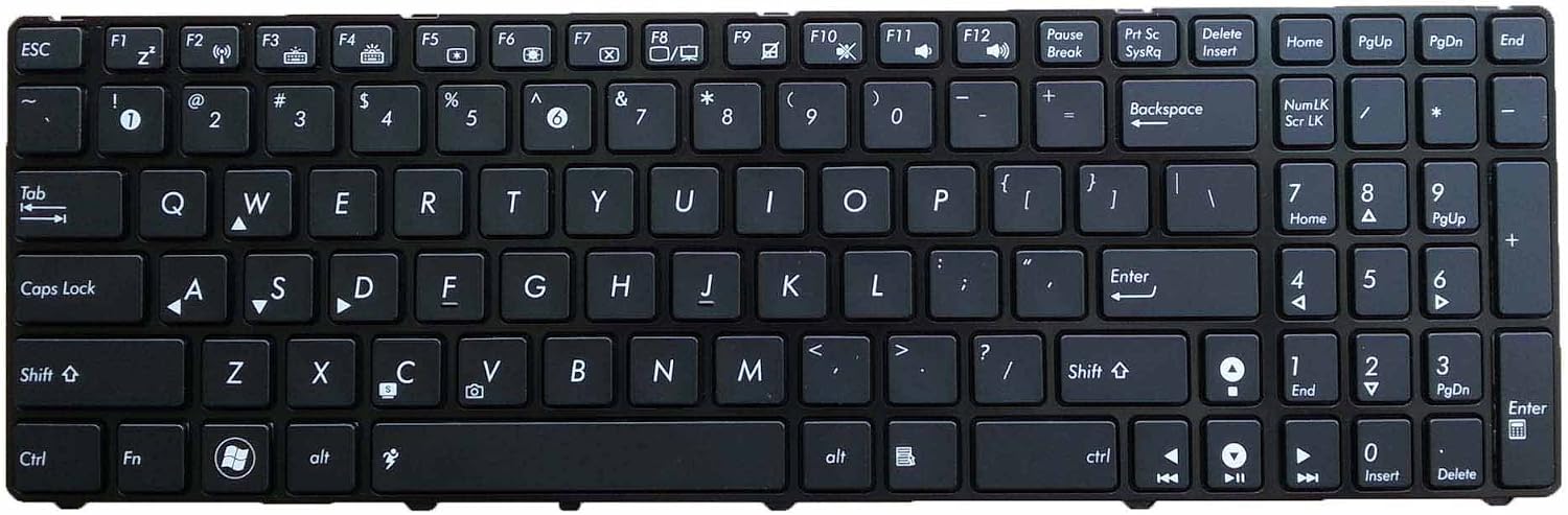 Amazon.com: New US Layout Laptop Keyboard With Backlit For Asus G53J ...
