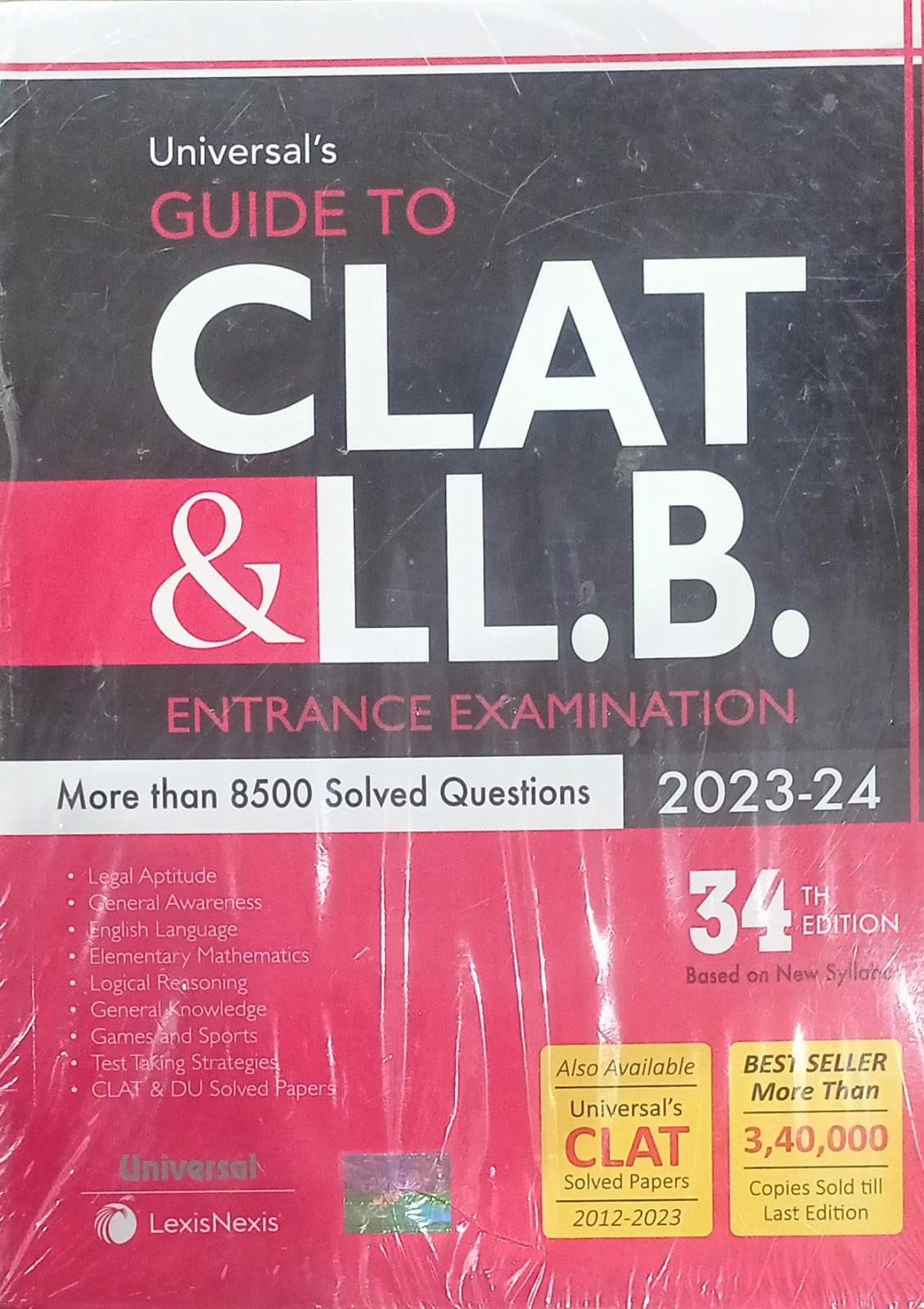 Buy Universal Guide to CLAT & LL.B. Entrance Examination Edition 2023 ...