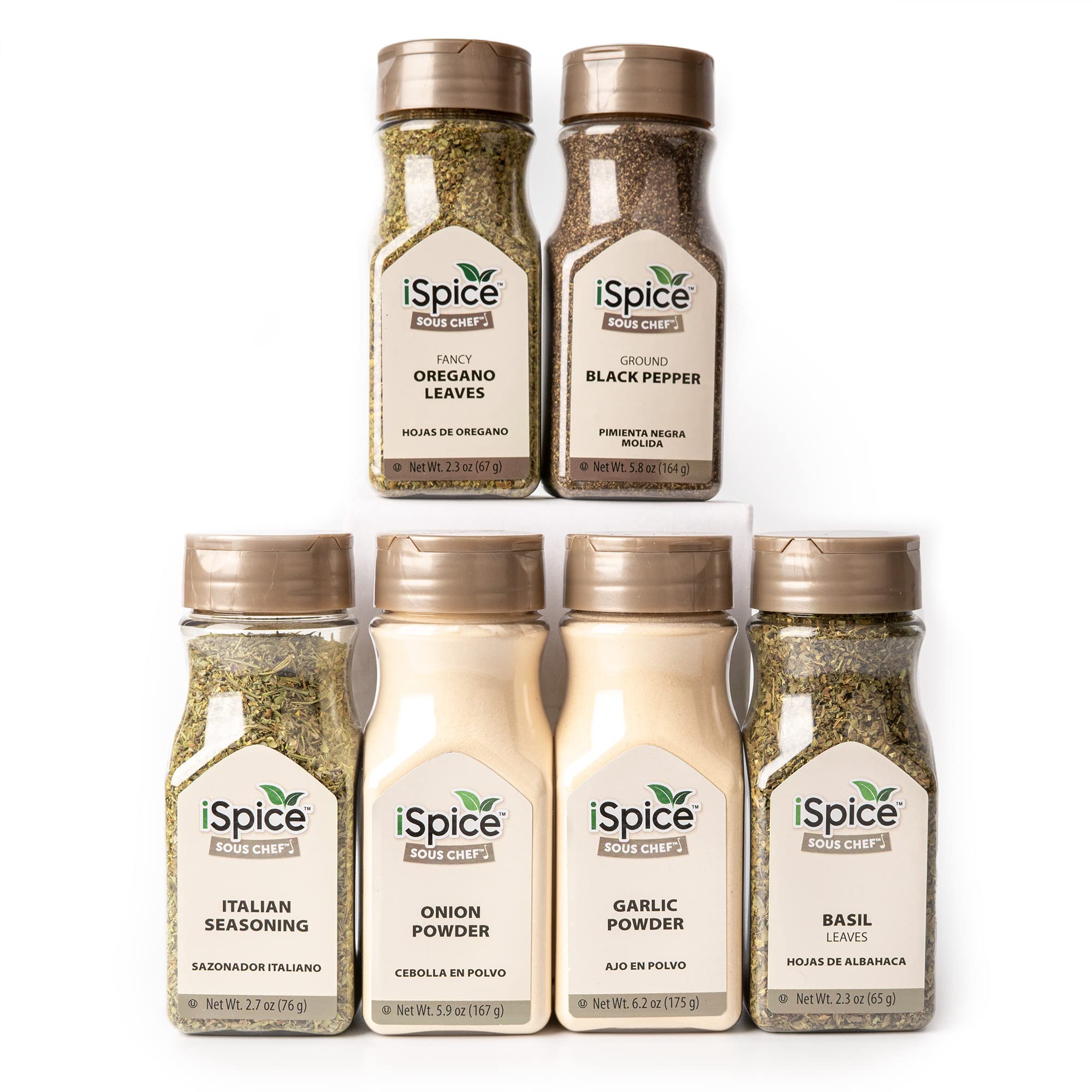 Amazon.com : iSpice Spice Set with Spices Included Italian seasoning ...