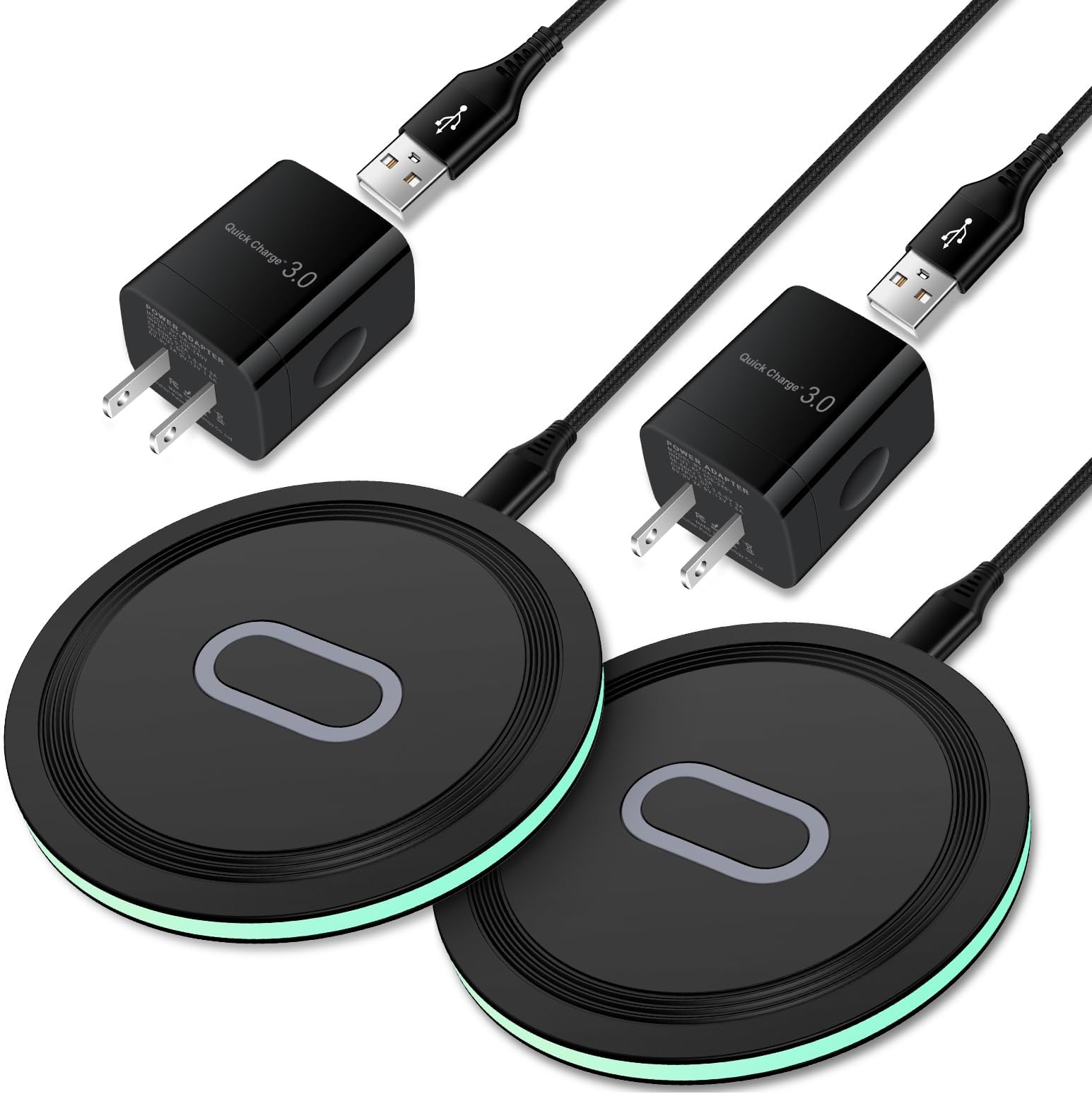 Amazon.com: Samsung S24 S23 Wireless Charger Android Fast Charging Pad ...