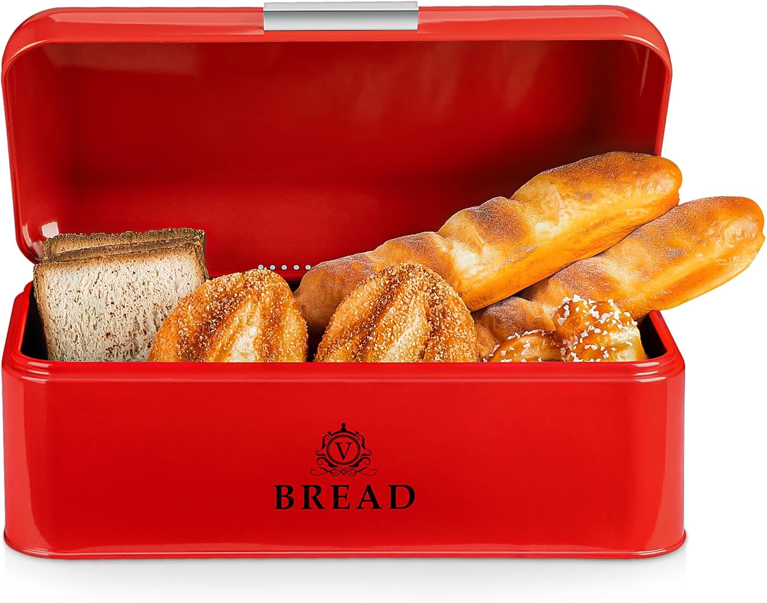 Amazon.com: vancasso Bread Box for Kitchen Countertop, Extra Large ...