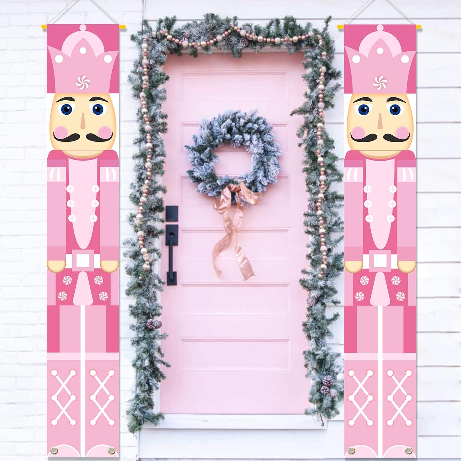 Amazon.com: Merry Christmas Banner Decoration - Christmas Party ...