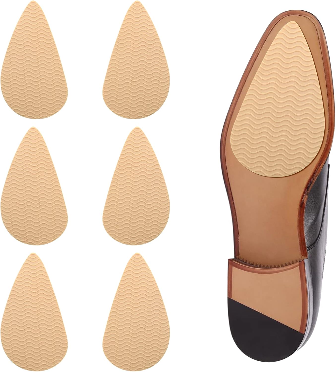 Amazon.com: Cosmos 3 Pairs Shoe Sole Anti Slip Pads Adhesive Shoe Soles ...