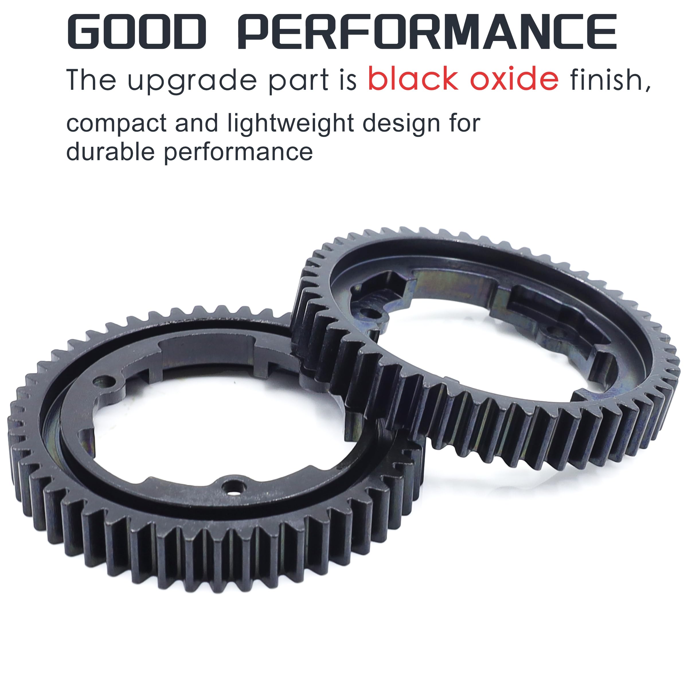 Snapklik.com : HOPLEX Hardened Steel 50T Main Spur Gear 1 Mod For ...