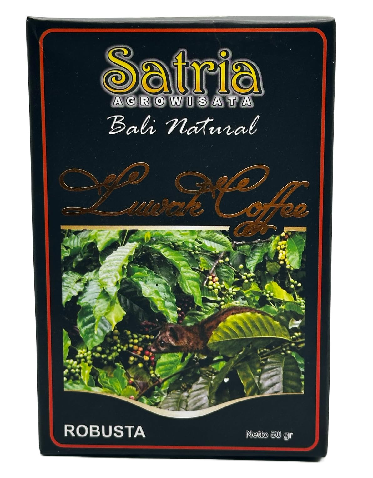 Generic Satria Agrowisata Bali Natural Luwak Coffee Net Wt 50 ...