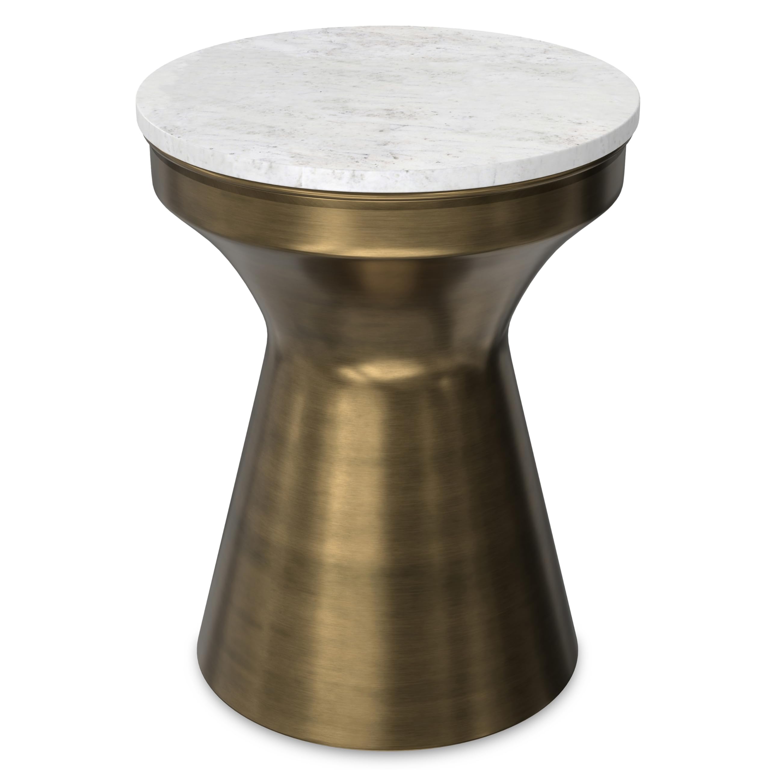 Snapklik.com : SIMPLIHOME Raquel Modern Contemporary 14 Inch Wide Metal ...