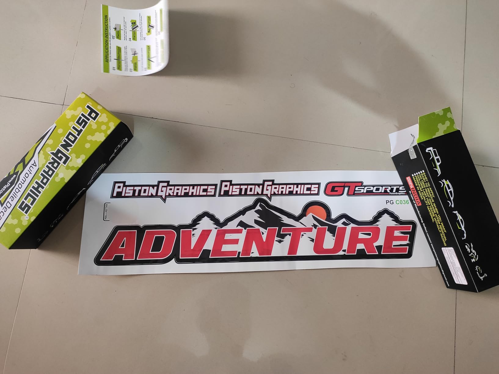 Piston Graphics Vinyl Car Adventure Suv Self-Adhesive Stickers Side ...