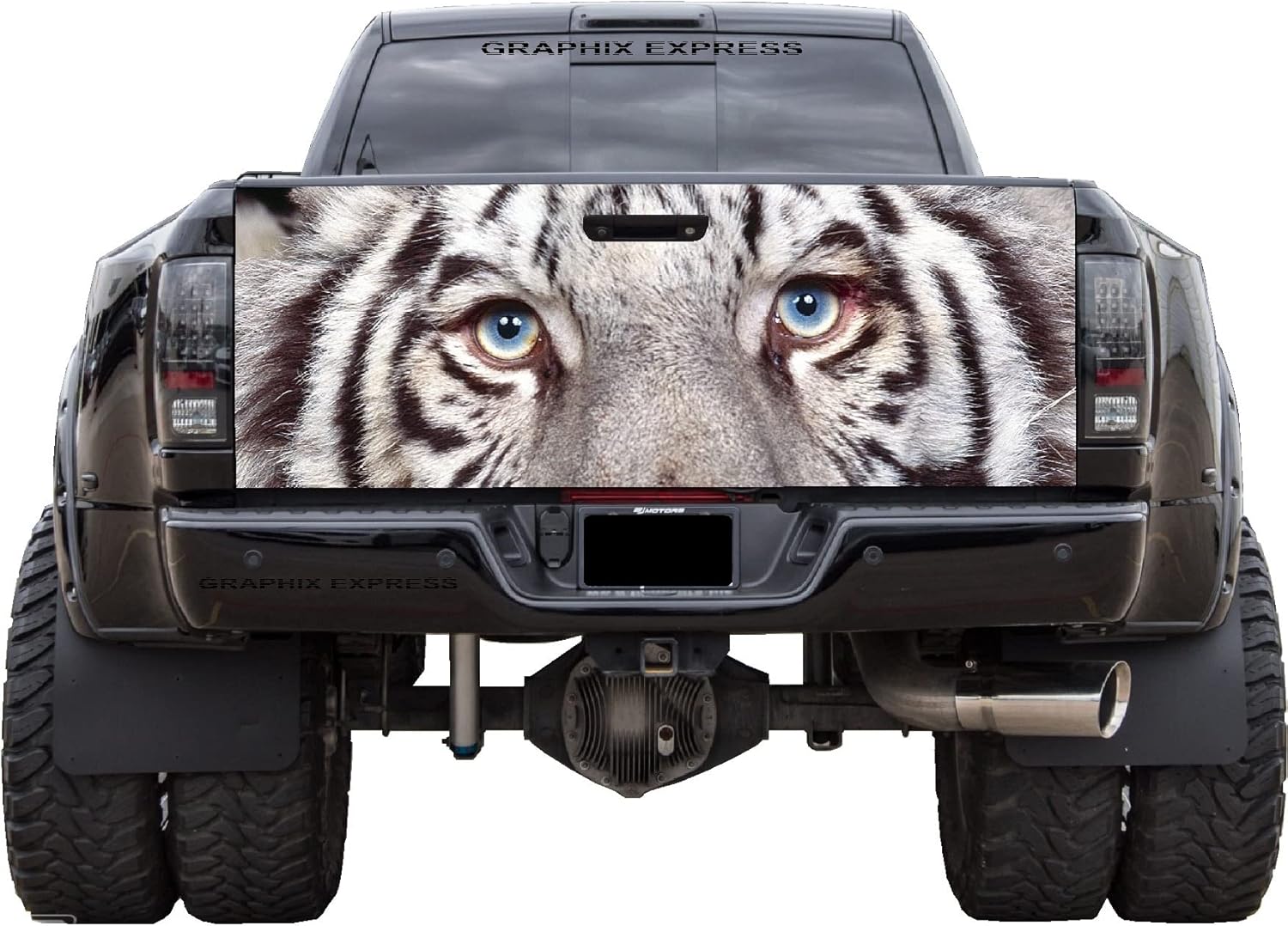 Amazon.com: GRAPHIX EXPRESS Truck Tailgate Wrap for Pickup Trucks (T161 ...