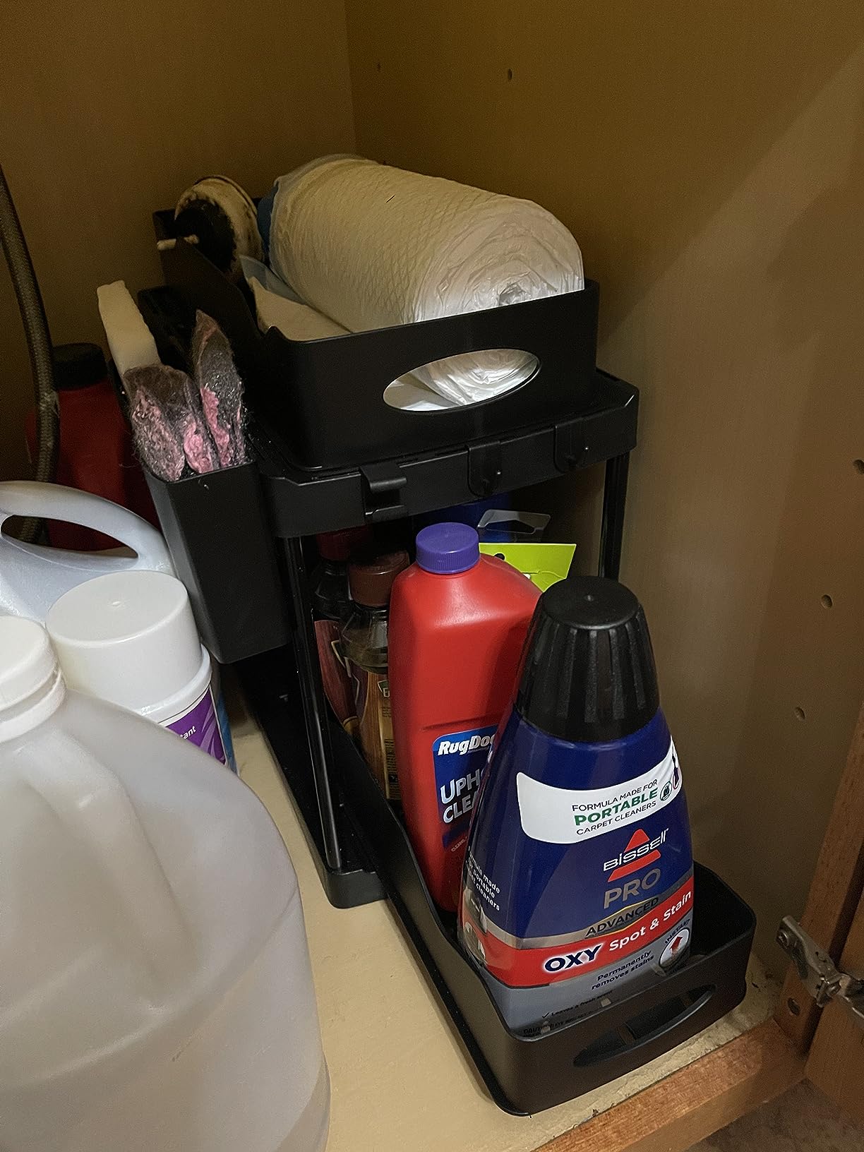 $6/mo - Finance 2 Pack Double Sliding Under Sink Organizers and Storage ...