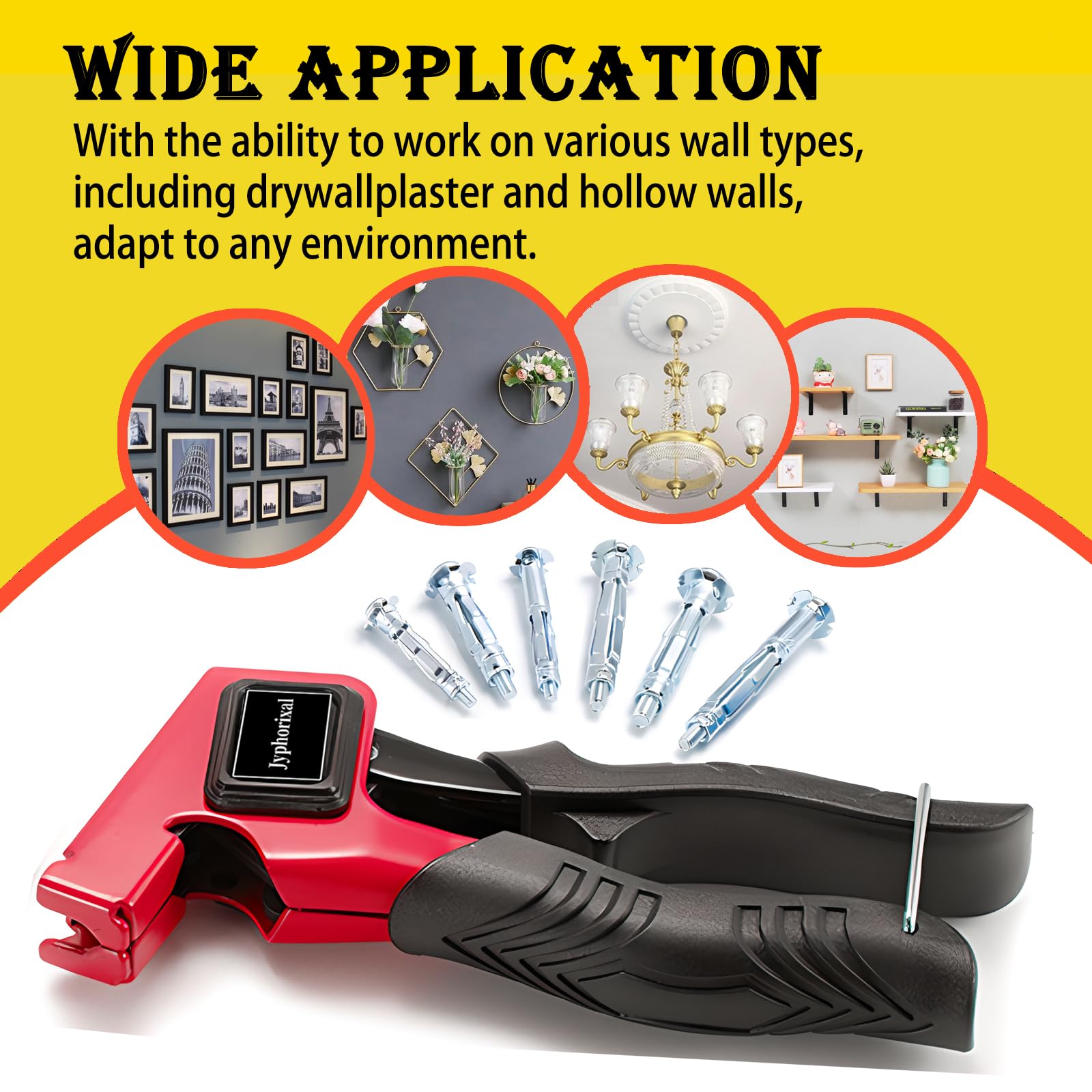 Snapklik.com : Molly Bolts For Drywall, Heavy Duty Hollow Wall Anchors