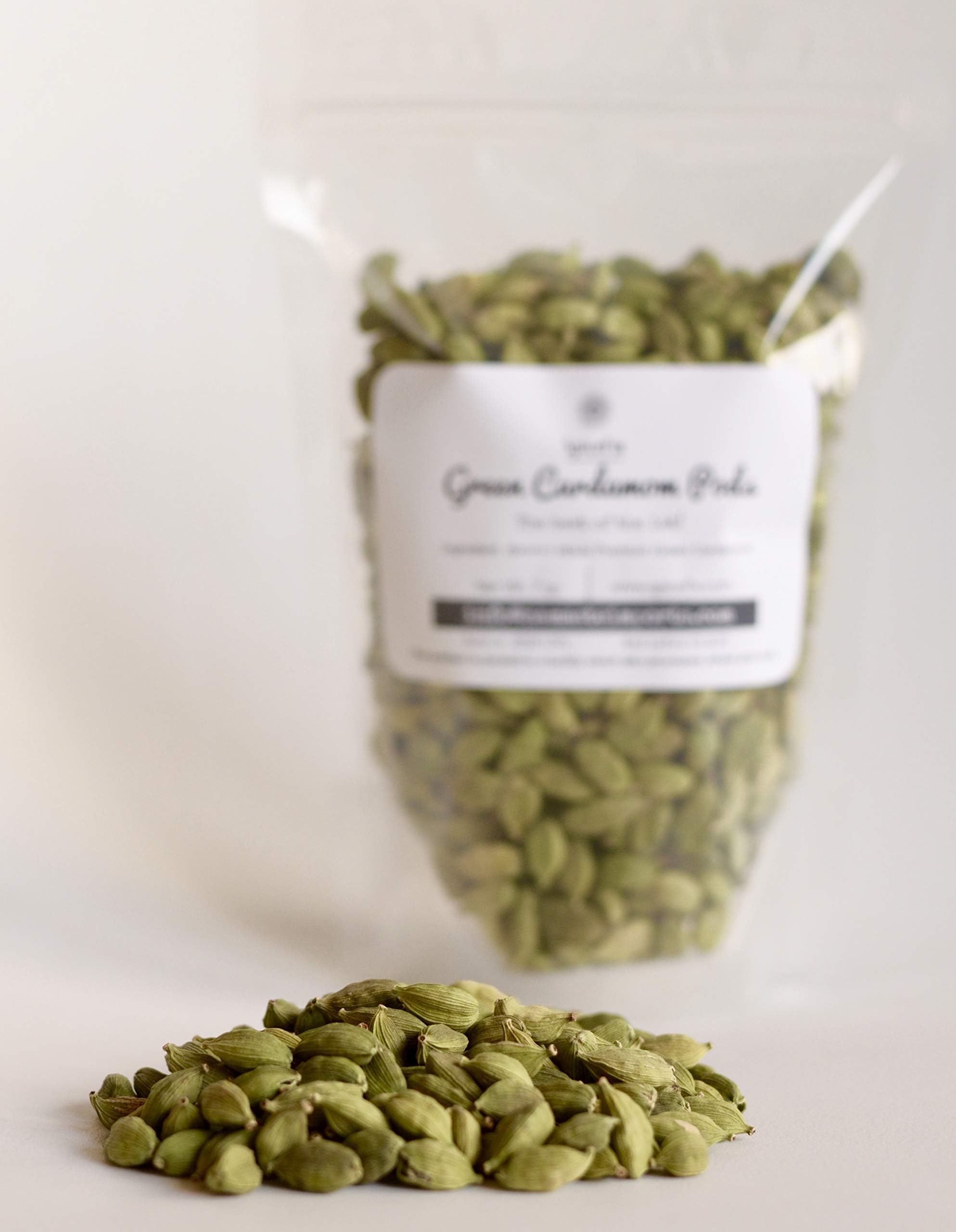 Amazon.com : Jiva Organic Green Cardamom Pods Whole - Non-GMO, Premium ...