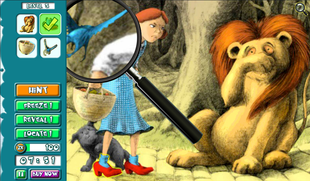 Hidden Object Game Jr FREE - Wizard of Oz - App on Amazon Appstore