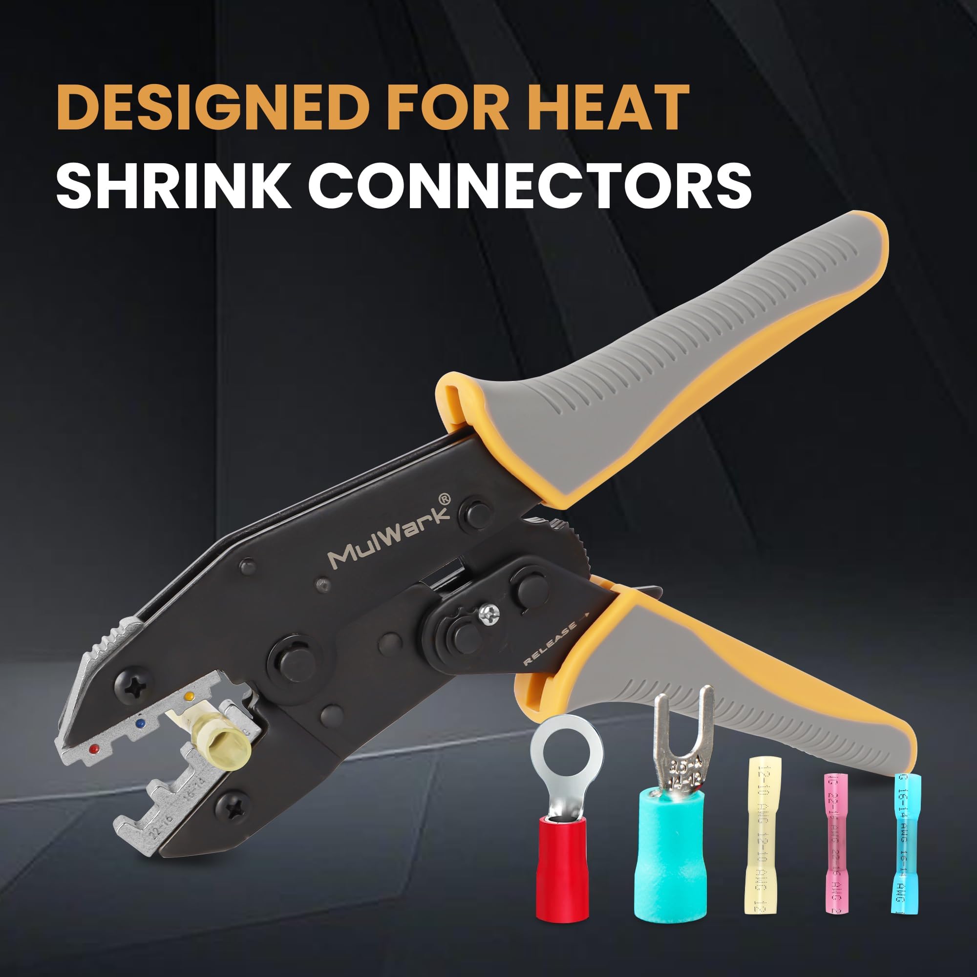 Snapklik.com : Mulwark Wire Crimping Tool Professional Ratcheting ...